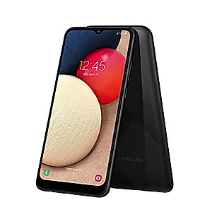 Samsung Galaxy A02s Smartphone, 32GB Storage, Factory Unlocked - Black (Renewed)