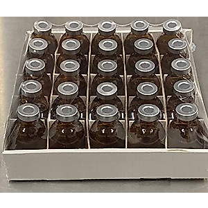 30ml Sterile Amber Serum Vial with Silver Seal 25 Sterility Tested COA upon request