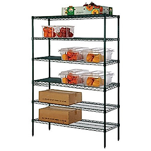 Omega 12" Deep x 36" Wide x 63" High 6 Tier Freezer Starter Shelving Unit