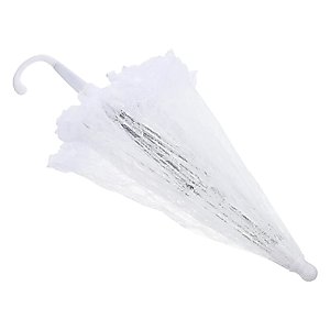 Toyvian Wedding Umbrellas Parasol Lace Parasol Umbrella- Vintage Wedding Bridal Umbrella for Photo Props Wedding Decoration Wedding Lace Parasol Umbrella Retro