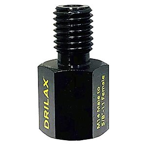 Angle Grinder Attachment M14 Adapter 5/8 inch 11 Female to M14 Male 12,000 RPM Rated Wire Wheel Drill Adaptor Compatible with Dewalt, Makita, Milwaukee, Hitachi, Ryobi Tools