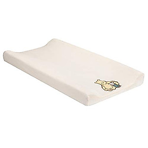 Lambs & Ivy Disney Baby Storytime Pooh Soft Creamy White Changing Pad Cover