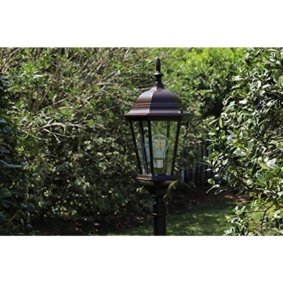 Kenroy Home 93432ORB Villa Waterproof Outdoor Lamp Post Light, Oil-Rubbed Bronze Finish