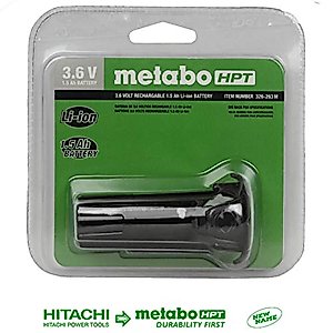 Hitachi 326263 EBM315 3.6-Volt Lithium-Ion 1.5 Ah Battery
