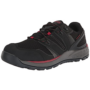 Propét Men's Vercors Hiking Shoe,Black/Red,16 XX-Wide