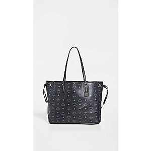 MCM Women&#039;s Shopper Tote, Black, One Size