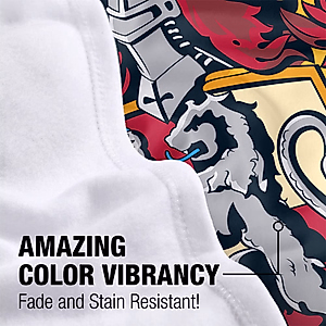 Harry Potter Lightweight Baby Blanket, 30"X40", Gryffindor Crest Unisex for Infants Girls & Boys