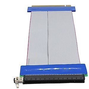 PCI-E Extender Cable SinLoon PCIe 16x to 16x Flexible GPU Riser Adapter Card Extender Cable for Ethereum Mining ETH L=8inch (16X16)