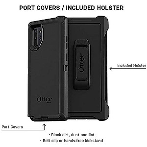 OtterBox DEFENDER SERIES Case & Holster for Samsung Galaxy Note10 - Black