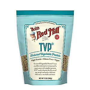 Bob's Red Mill TVP (Textured Vegetable Protein), 12-ounce (Pack of 4)