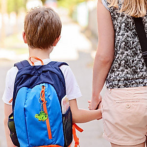 Ynaize 12Pcs Cute Dinosaur Keyring Keychain Pendant for Kids Party Bag Filler Backpack Decor Hanging Ornament Dinosaur Party Supplies Favors Christmas Gifts