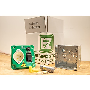 EZ GENERATOR SWITCH - The Original, Patented, UL/CSA Approved Manual Transfer Switch