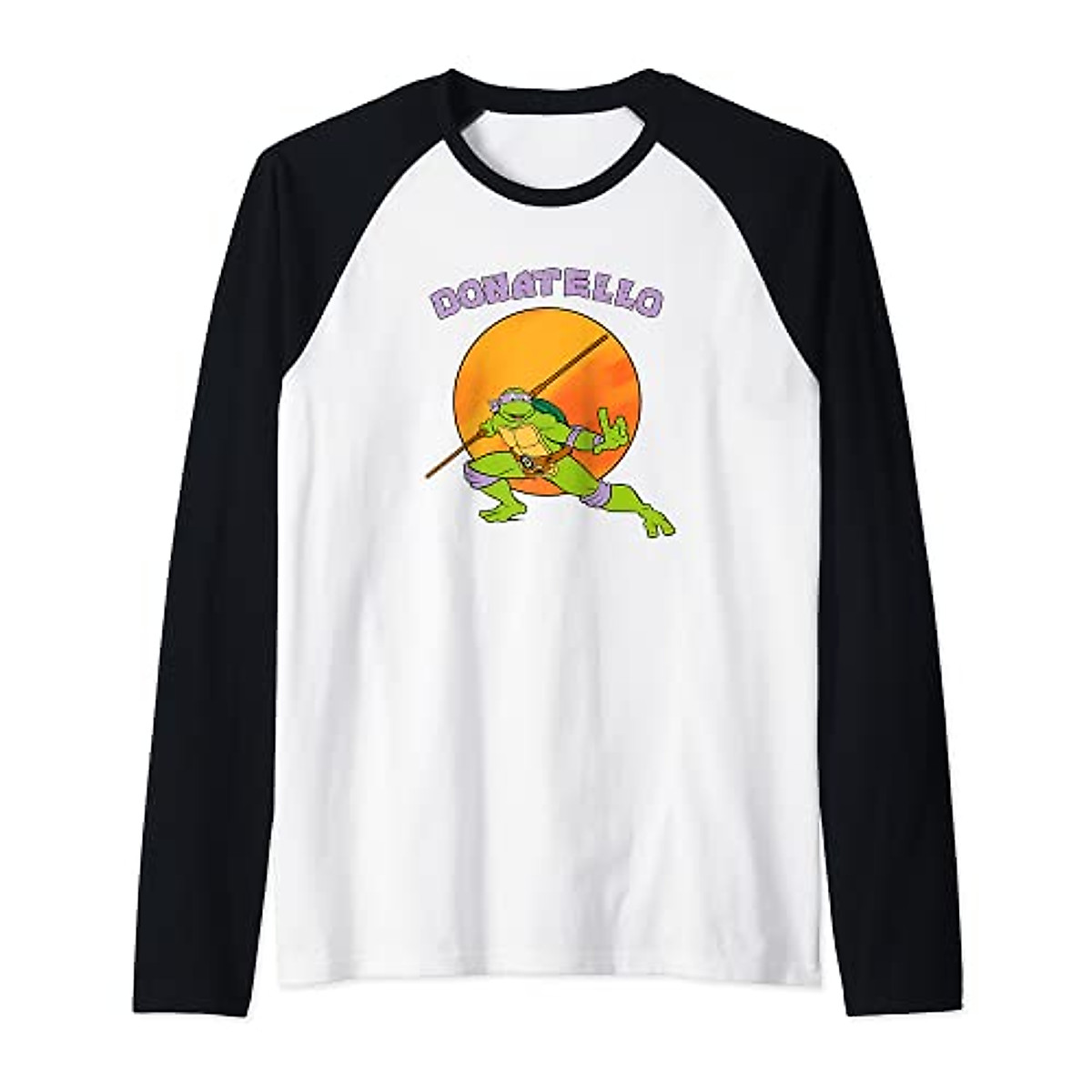 Mademark x Teenage Mutant Ninja Turtles - Donatello Standing Ready Raglan Baseball Tee