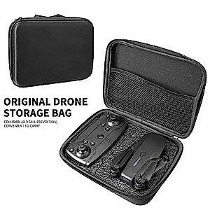 Drone Dual Camera Aerial Hd 4k Quadcopter Toy, Suitable For Adults, Folding Radio Controlled Aircraft,Follow Me, Brushless Motors, Circular Flight, Waypoint Flight, Altitude Hold, Headless Mode, (Three batteries)