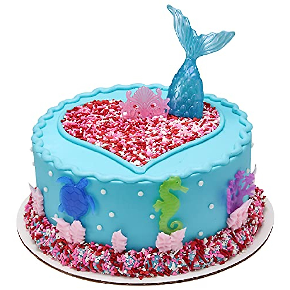 DecoPac Mystical Mermaid DecoSet Cake Topper, 1 SET, Mulitple