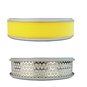 Notos 17210-Z6L-010 Air Filter + 15400-PLM-A02 Oil Filter Fuel Filter Spark Plug for Honda GX630 GX630R GX630RH GX660 GX660R GX660RH GX690 GX690R GX690RH Generator