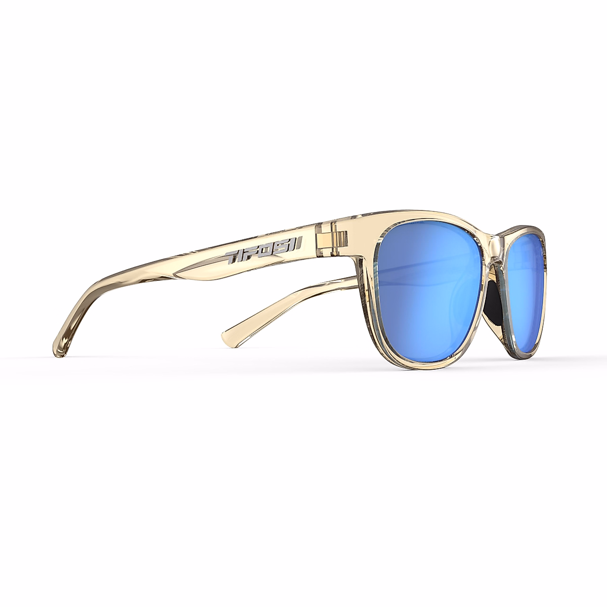Tifosi Swank Sunglasses (Golden Ray/Sky Blue Mirror Lenses)