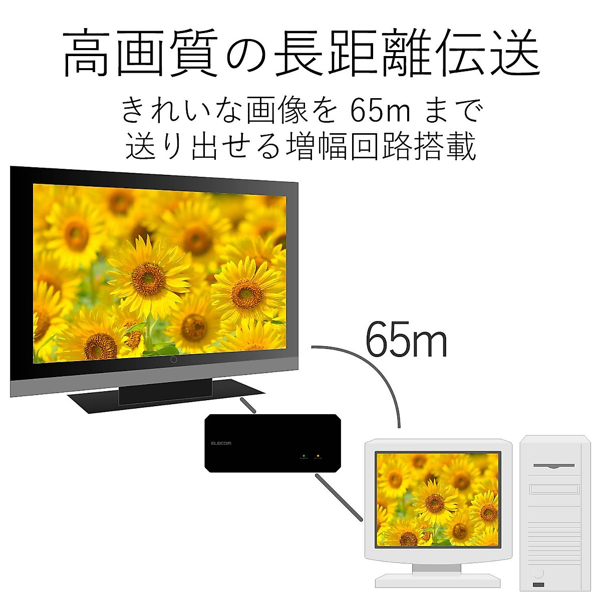 ELECOM VSP-A2 display divider