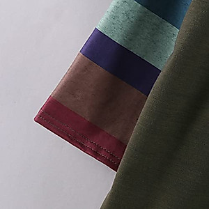 Baby Long Sleeve Shirts Infant Toddler Tshirt Ribbed Cotton Basic Round Neck Solid Sweatshirt Tee Shirt 1-Year-Old Pullover Green