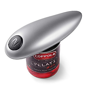 Electric Can Opener, Restaurant Can Opener Automatic, Hand Free Can Opener, Smooth Edge Portable Automatic Can Opener for Any Size, Best Kitchen Gadget, Chef's Best Choice (Black)