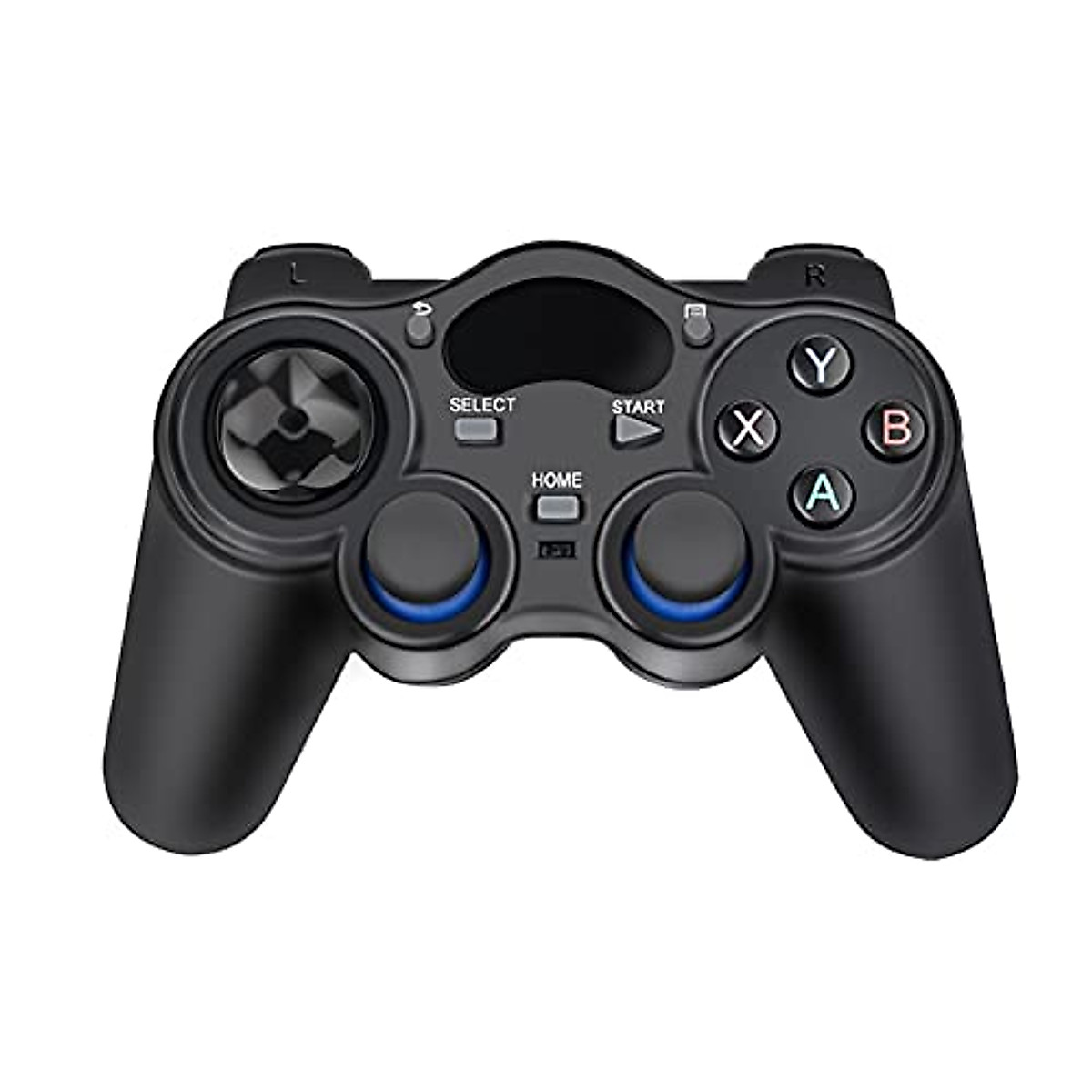 2.4g Wireless Handle Bluetooth Mobile Game Controller Multi-Platform Game Compatible Ergonomic Grip, Non-Slip Texture, Frosted Feel for Android Phone/Computer/ps3
