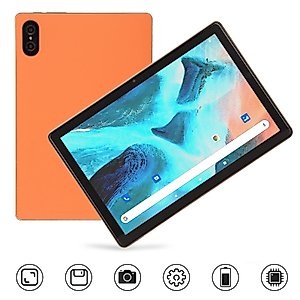 ciciglow 10.1 Inch IPS HD Tablet for Android 11.0, 6GB RAM 128GB ROM Octa Core 4G Calling Tablet, Dual SIM Dual Standby, Support Multiple Languages, 5G WiFi, 7000mAh, WiFi, Bluetooth, GPS(US Plug)