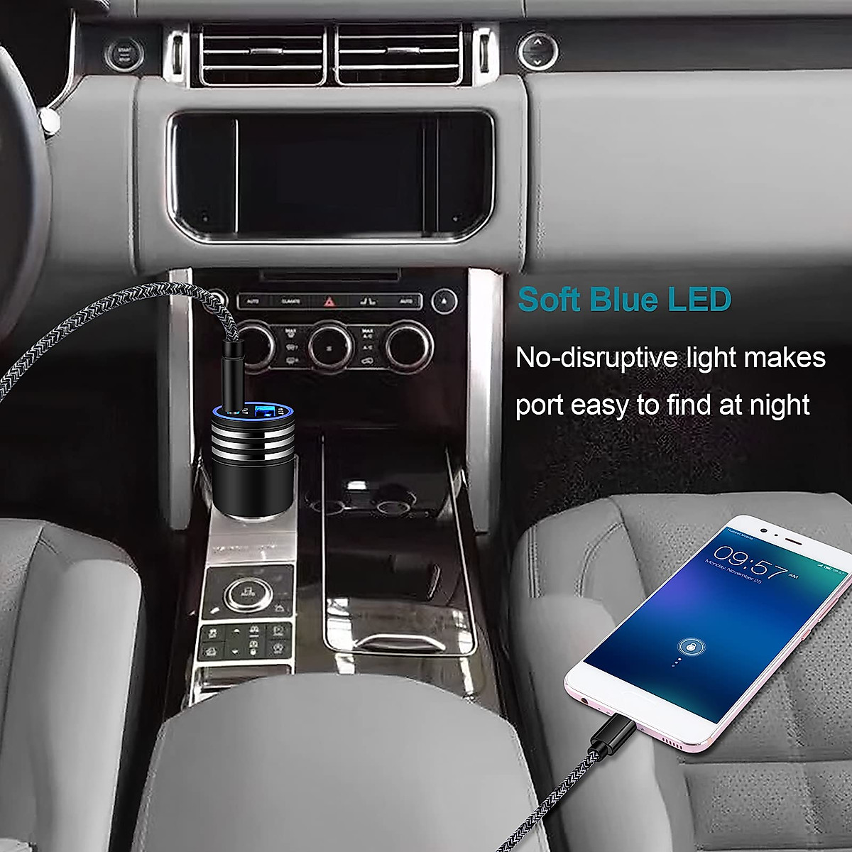 Car Charger Fast Charge 30W USB C Car Adapter,Type C to C Cable for Google Pixel 8 7a 7 6a 6 Pro 5 4a 3a 4 3 2 XL,Samsung Galaxy S24 S23 S22 S21 Ultra S20 S10e S9 A12 A52 A72 A32,Moto G Power Stylus