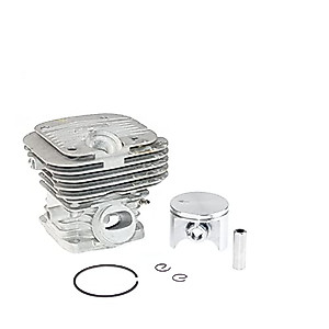 YOOKAI Cylinder Piston Kit for Makita Chainsaw DCS3500 DCS3501 CL350 EA3500F EA3501F MDE350 MDE354 MEA3500M MEA3500MR MEA3500L MEA3500LR PN 195 131 200 194 131 200 194 131 201 195 131 201