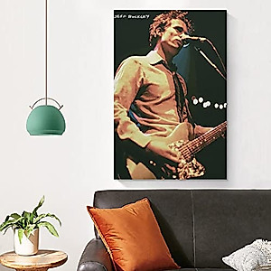 Boyg Jeff Buckley Grace Canvas Poster Bedroom Decor Sports Landscape Office Room Decor Gift Canvas Art Poster And Wall Art Picture Print Modern Family Bedroom Decor Posters 12x18inch(30x45cm)