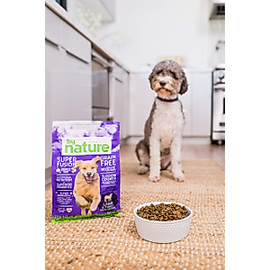 By Nature Pet Foods Grain Free Dog Food Made in USA [Grain Free Dry Dog Food with Superfood Ingredients for Food Sensitivities and Immune Health], Lamb & Turkey Meal Recipe, 24 lb. Bag, Brown (77072)