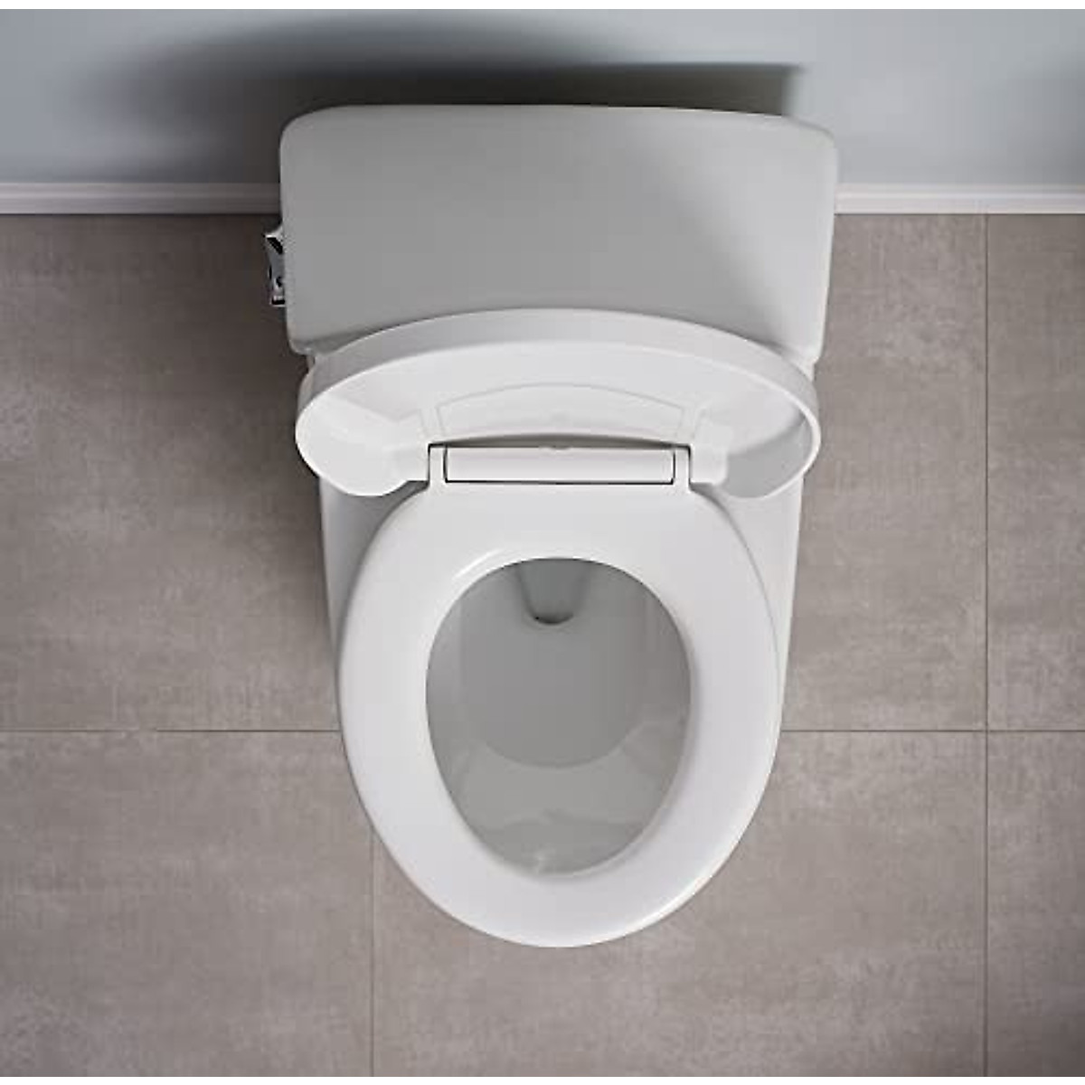 KOHLER K-10515-0 PureWarmth Heated Round-Front Toilet Seat, Quiet-Close Lid and Seat, Grip-Tight Bumpers and Installation Hardware, White