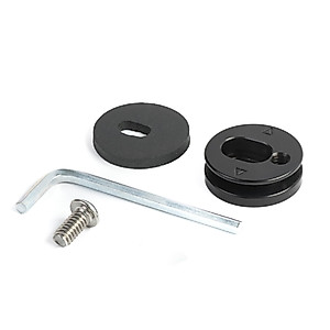 Cotton Carrier 3768 Spare Flat Hub - Black