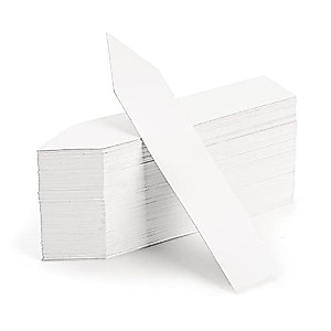 Foraineam 1000 Pcs 4 Inches Plant Labels Plastic Plant Tags Nursery Garden Labels Pot Marker Garden Stake Tags