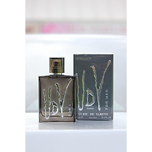 Ulric De Varens Classic Eau De Toilette for Men - Masculine, Seductive, and a Scent of Virility - Tantalizing, Woody, Citruses and Notes of Fern, Mint, Tarragon, and Rosemary- 3.4 Fl Oz