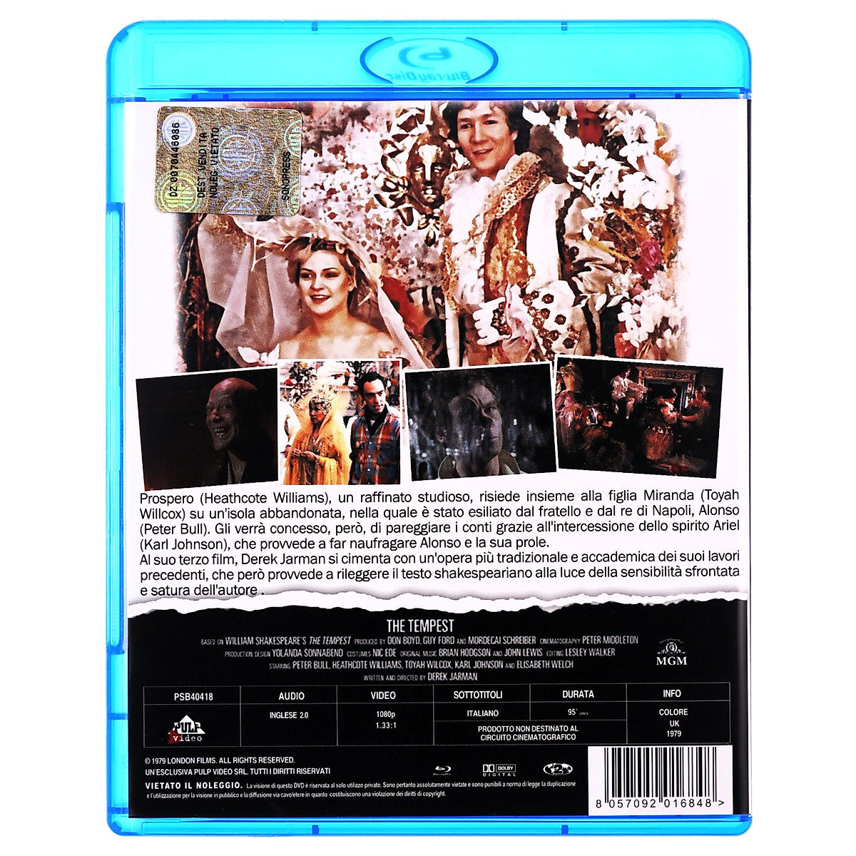 The Tempest [Blu-Ray] [Import]