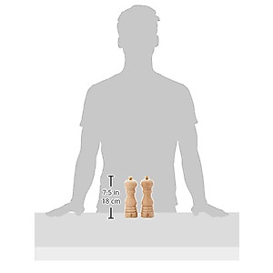 Peugeot - Paris u’Select Salt and Pepper Mill Set - Adjustable Grinders - Beechwood, Natural, 7in, (2/23386)