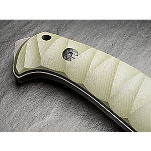 Boker 02LG115 Persian Fixed Knife with 440 Stainless Steel Blade, 4-3/4", Magnum