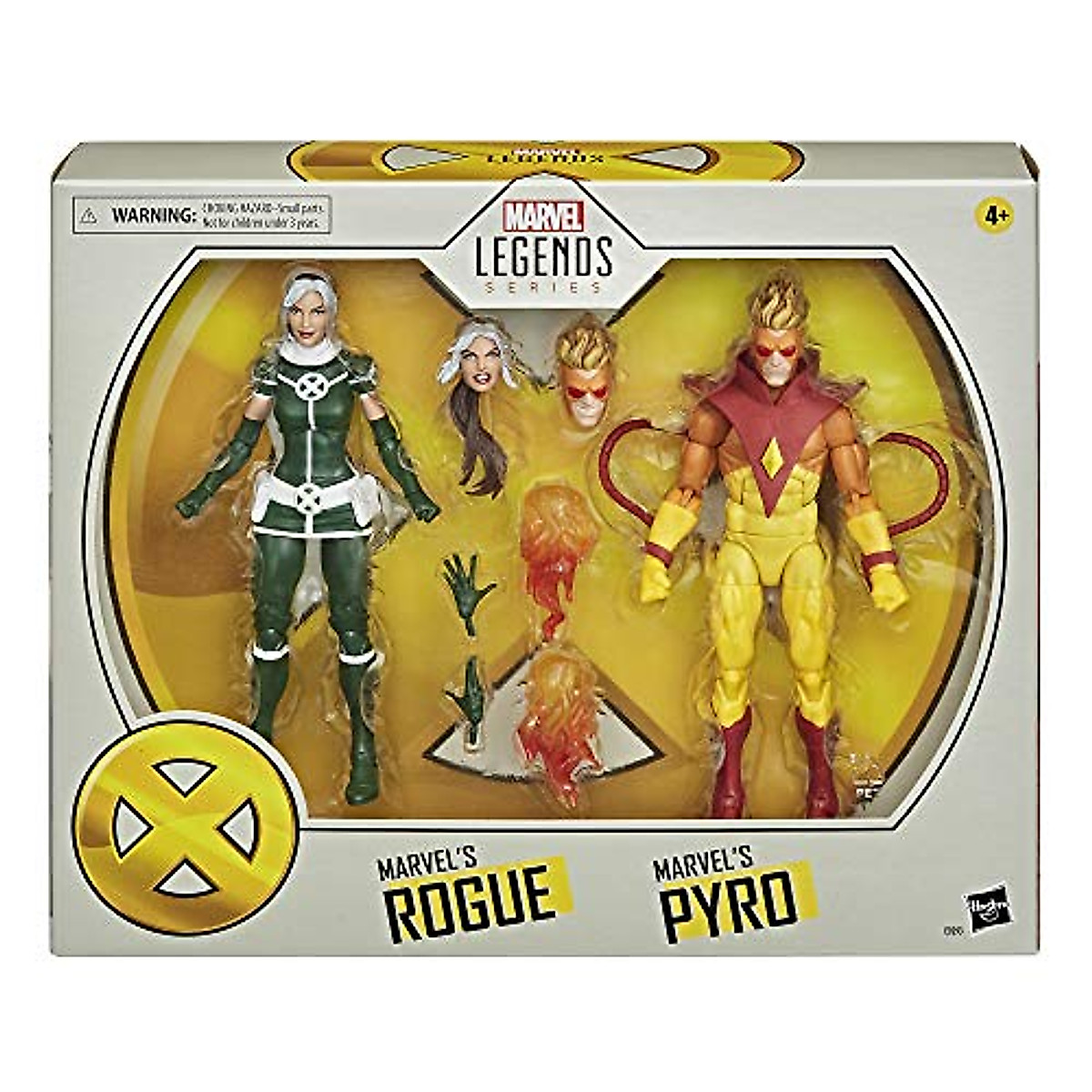 X-Men Marvel Legends: Pyro and Rogue 6 Inch Action Figure 2-Pack