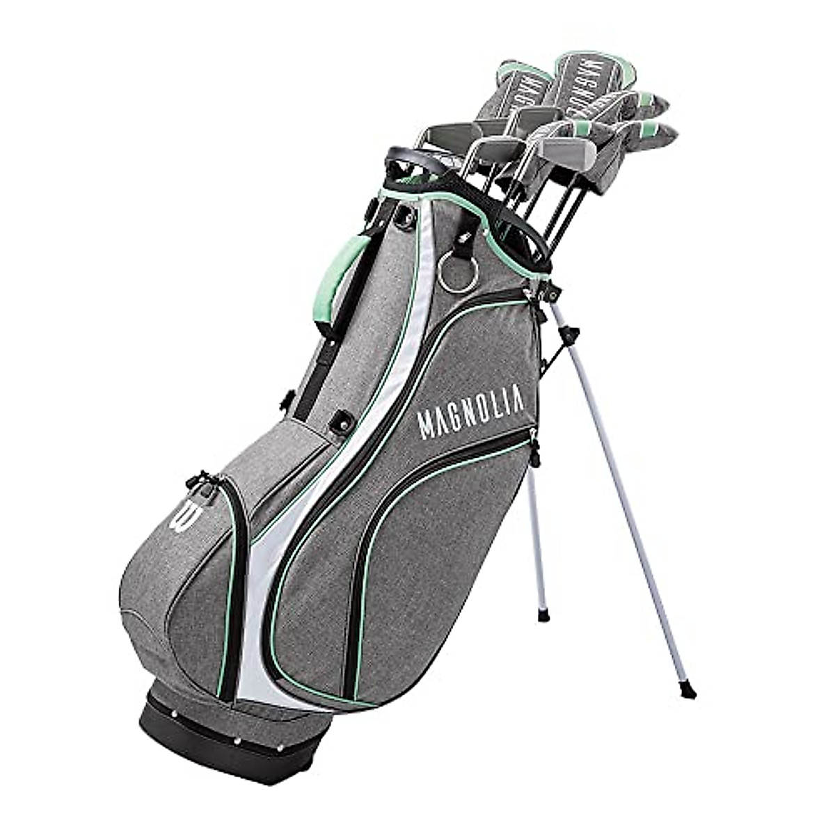 Wilson Women's Magnolia Golf Packaged Set With Carry Bag Full Box Set Graphite Grey Ladies Right