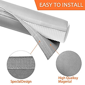 Moanyt Portable Air Conditioner Hose Cover Wrap Insulated Ac Hose Sleeve Cover Air Conditioning Accessories Universal Fit Both 5 inch and 5.9 inch Diameter Exhaust Duct Vent