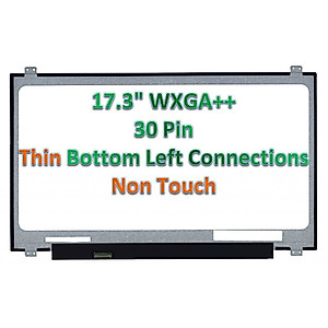 Daplinno 17.3" Screen Replacement for HP 17-BY0026DS 17-BY0027DS 17-BY0028DS 17-BY0029DS LCD Display Panel 60Hz 30 pins HD+ (1600×900) (Only for Non Touch Version)