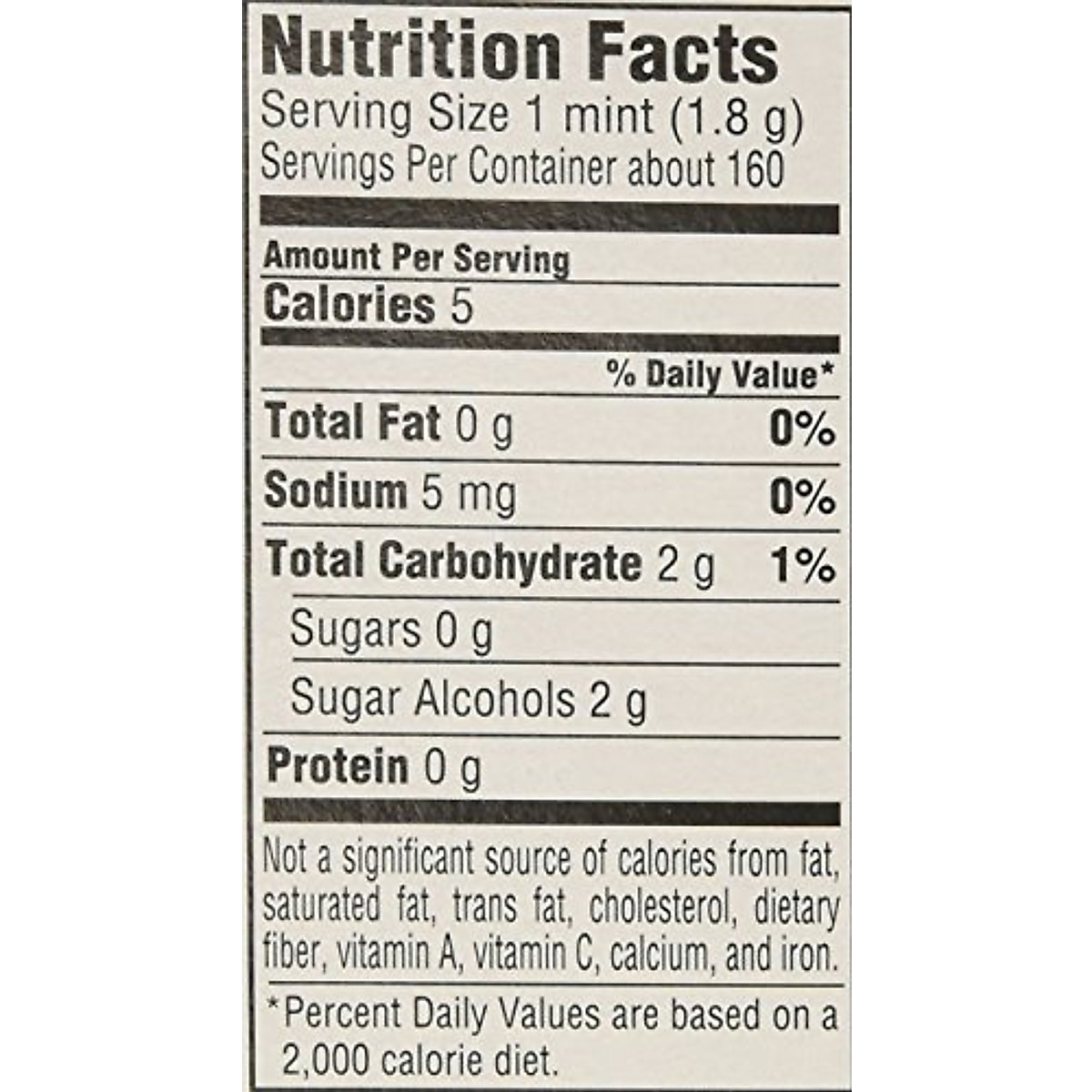 Hershey Breath Savers 3-Hour Peppermint - 1.1 Oz, 8 ea