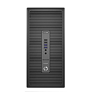 HP 600 G2 Tower Workstation Gaming Computer, Intel i5-6500 up to 3.6GHz, 16GB RAM, 256GB SSD & 2TB HDD, USB 3.0, NVIDIA GeForce GT 710 2GB, HDMI, DVI, VGA, WiFi BT 4.0 Windows 10 (Renewed)