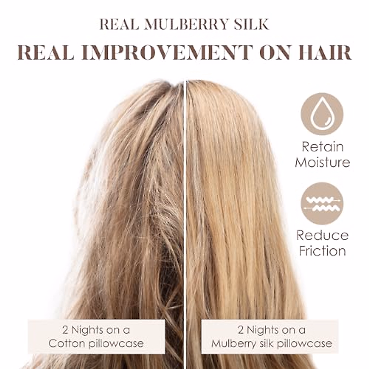 LULUSILK Pink Silk Pillowcase for Hair and Skin, Mulberry Silk Pillow Case with Zipper Closure, Standard Size, Pack of 1