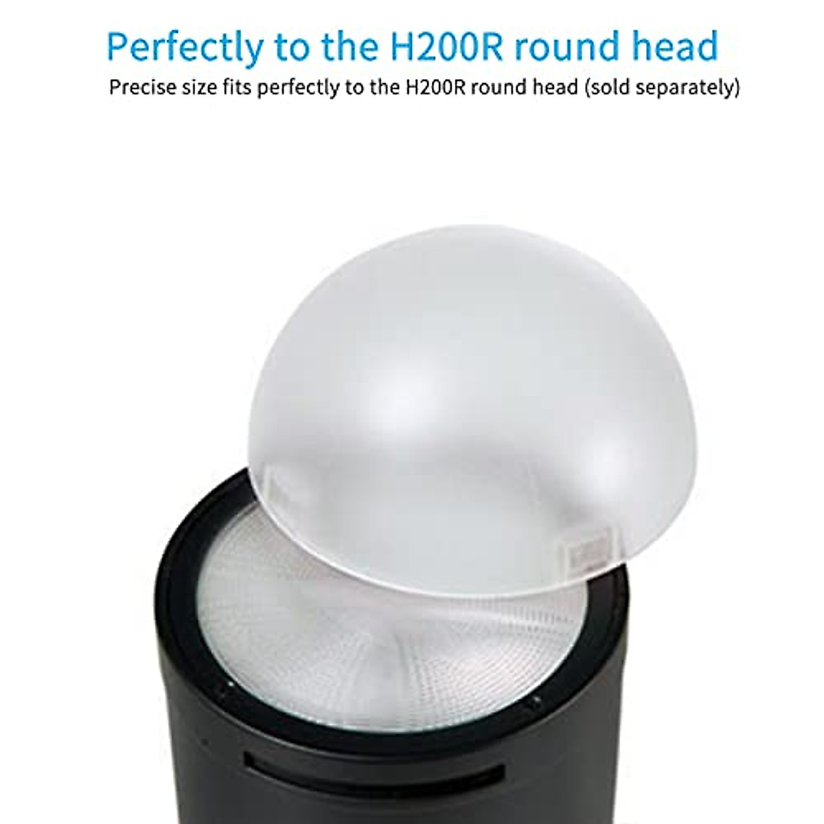 Godox AK-R11 Diffuser Dome for Godox V1 Round Head Flash for Godox AD100Pro / H200R