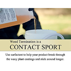 Concentrated Surfactant for Herbicides Non-Ionic 8oz, Increase Product Coverage, Increase Product Penetration, Increase Product Effectiveness