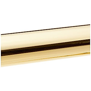 Hillsdale Furniture Hillsdale Chelsea, Bed Frame Not Included King Headboard, Classic Brass