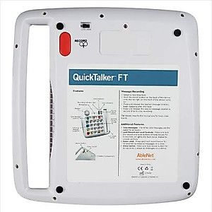AbleNet QuickTalker FT 12 Speech Device That is Easy-to-us; Product Number: 10000037