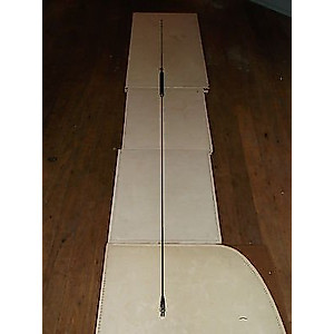 Vintage Hustler HQ-27 Black Center Loaded CB Antenna 55 Inches Long