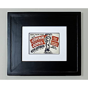 Fox Hollow Furnishings Landscape Recessed Picture Frame Medicine Cabinet (14" W x 11" H) - Black